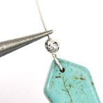 Wire Wrapped a Briolette Bead