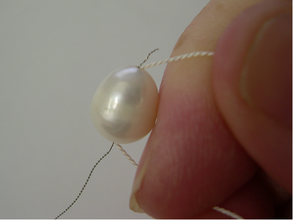Cheats way to knot Pearls-Japanese way