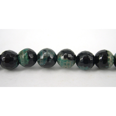 Agate Blue Lagoon Round Faceted 8mm Green/48 - Blue : Beads incl Pearls ...