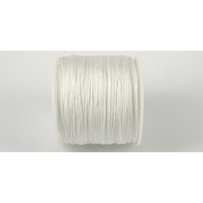 Poly Cord 1mm 50m roll White - Poly Cord Cord/Thread : Stringing-Poly ...