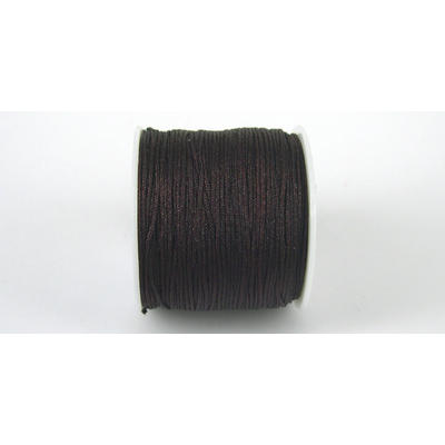 Poly Cord 1mm 50m roll Chocolate - Poly Cord Cord/Thread : Stringing ...