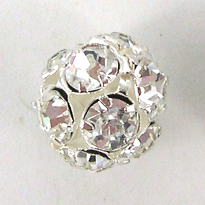 Rhinestone ball 16mm 4 pack - Bead Bead : Findings-Base Metal : Beads ...